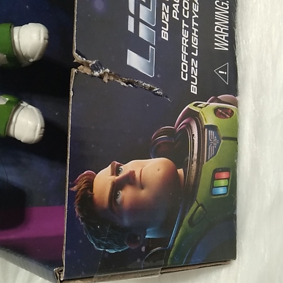 Disney | Toys | Nwt Disney Pixar 222 Buzz Lightyear Vs Zurg Coffret ...